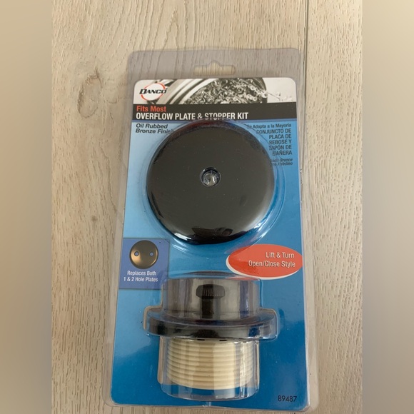 danco | Bath | Danco Lift And Turn Bath Tub Drain Trim Kit With ...